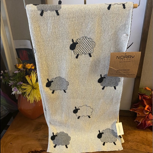 Norry | Other | Norry Design Sheep Print Kids Throws | Poshmark